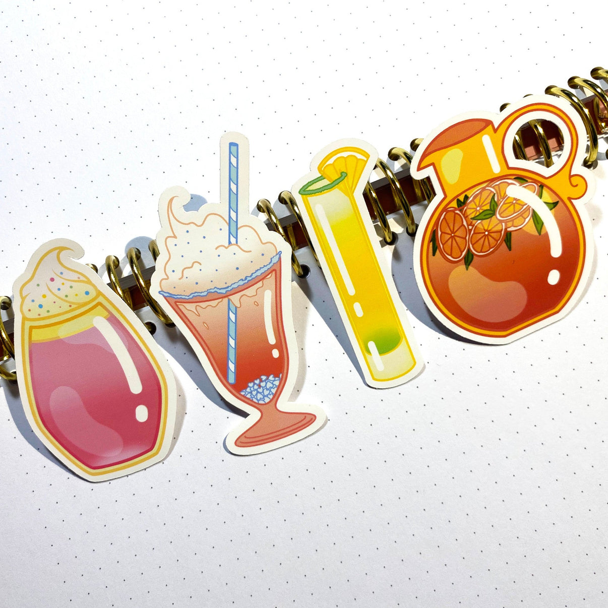Summer Cocktails Stickers Collection | Pack or unit – IhoomiArt Shop